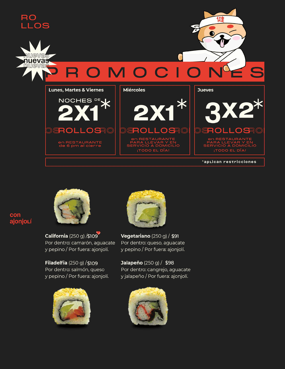 Sushi Ken Comida Japonesa